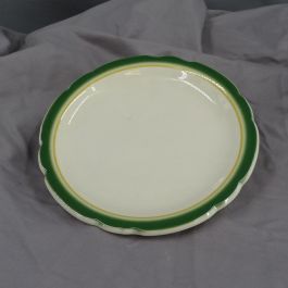 Walker-China-1-45-Side-Plate-Green-Porcelain-6.5"