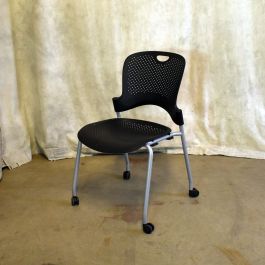 Herman-Miller-Caper-Stacking-Stacking-Chair-Black-Plastic-No-Arms-with ...