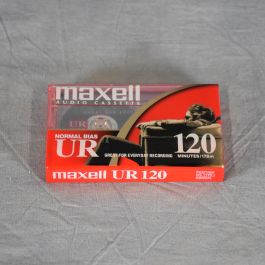Maxwell-UR-120-Single-Audio-Cassette-Tape