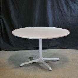 Steelcase-854800-Cafe/Bistro-Table-Gray-Laminate-Round-48"x48"x28.5"
