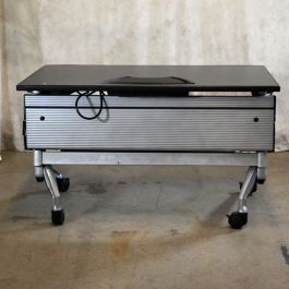Vecta-Train-(48x30)-Folding-Table-Gray-Laminate-Rectangle-with ...