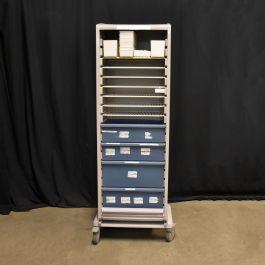 Herman-Miller-Mobile-Medical-Storage-Gray-Colored-27"x23"x73"