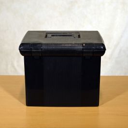 File-Box-Black-Plastic-14"x11"x11"