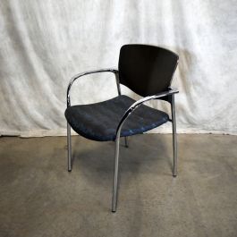 Stylex-Welcome-Conversation/Side-Chair-Brown-Pattern-Colored-Fabric ...