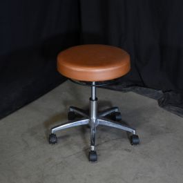 KI-Stool-Brown-Leather-Adjustable-with-Wheels