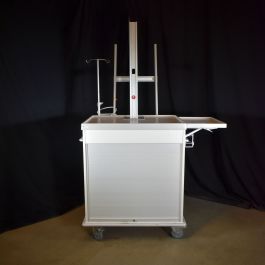 Innerspace-Mobile-Medical-Storage-Beige-Lockable-Includes-Key-52"x28"x79"