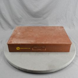 Lawson-Products-Box-with-Hinged-Lid-Bronze-Colored-Metal-With-Handles ...