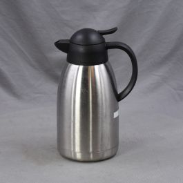 Choice-Insulated-Coffee/Tea-Pot-Silver-Colored-Metal
