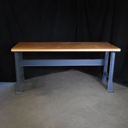 Global-Workbench-Medium-Wood-Colored-Composite-Rectangle-72"x30"x34"