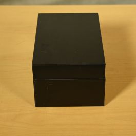 Card-File-Box-Black-Metal-5.5"x8"x4"