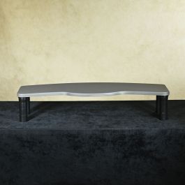 Monitor-Riser-Gray-Plastic-31"x12"x6"