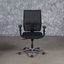 Cort-Affinity-Office-Chair-Black-Fabric-Adjustable-with-Arms-Ergonomic ...