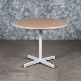 Steelcase-853600-Cafe/Bistro-Table-Medium-Wood-Colored-Laminate-Round ...