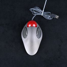 Logitech-Marble-Mouse-T-BC21-Ergonomic-Wired-Mouse