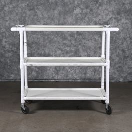 General-Purpose-Cart-White-Plastic-3-Shelves-Swivel/Swivel-with-Brake ...
