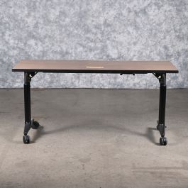 Coalesse-Akira-Folding-Table-Medium-Wood-Colored-Laminate-Rectangle ...