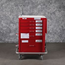 Armstrong-Medical-A-SMART-Cart-Mobile-Medical-Storage-Red-Lockable ...