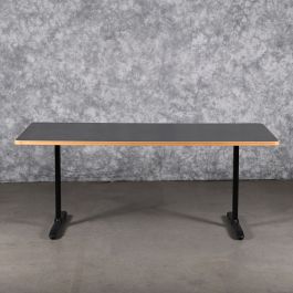 Haworth-4TT-Series-Standard-Surface-Dark-Gray-Laminate-Rectangle-72"x36 ...