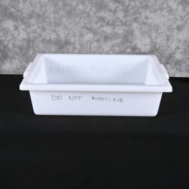 Nalgene-Bin/Tote-White-Plastic-Nesting-21"x17.5"x5"