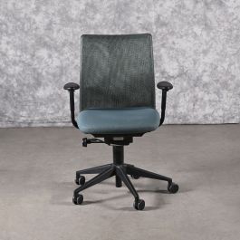 Steelcase-Jersey-(Office-Chair)-Office-Chair-Turquoise-Fabric ...