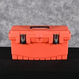 Home-Depot-Homer-Box-Portable-Tool-Box-with-No-Drawers-Orange-Plastic ...