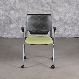 Haworth-Very-(Side-Chair)-Conversation/Side-Chair-Light-Green-Fabric ...