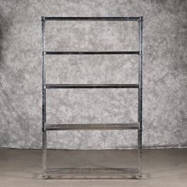 Amco-Corporation-Freestanding-Silver-Metal-Open-Shelving-5-Shelves-48 ...