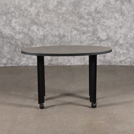 Steelcase-Standard-Surface-Gray-Pattern-Laminate-Oval-with-Wheels-42 ...