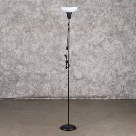 Ikea-TAGARP-Floor-Lamp-Black-Metal-No-Bulb-Electrical-13-W-69"