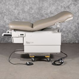 Ritter-222-Powered-Exam-Table---Beige-Vinyl,-400-lb.-Capacity