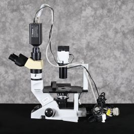 Olympus-CKX41-Inverted-Microscope-w/-SPOT-Insight-QE-Camera-&-4 ...