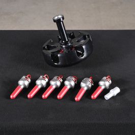 Beckman-SW28-Rotor-w/-Six-SW-32.1-Tube-Holders-&-Tubes