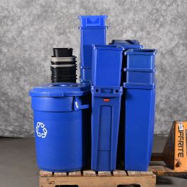 Lot-of-Various-Plastic-Recycling-Bins