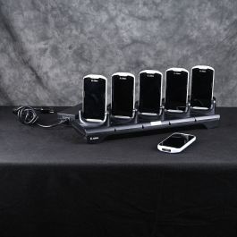 Lot-of-7-Zebra-TC51-Barcode-Scanners-with-5-Port-Charging-Station