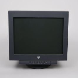 Vintage-2003-SGI-C220-A-Color-Display-Monitor-With-Stand