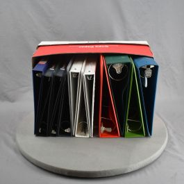 Mixed-Lot-of-Three-Ring-Binders