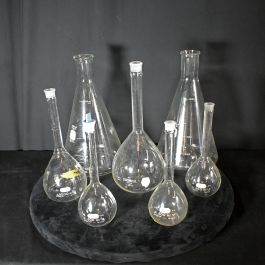 Seven-(7)-Various-Glass-Flasks