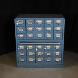 Thirty-(30)-Drawer-Card-File-Cabinet-B104646