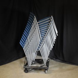 Sixteen-(16)-KI-Mobility-Versa-Stacking-Chairs-&-Cart-B104701