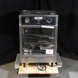 Nemco-Warming-Cabinet-with-Missing-Temperature-Knob