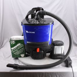 Hoover-CH93406-Backpack-Vacuum-with-Two-(2)-Batteries-&-Charger