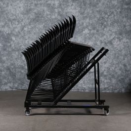 Twenty-Five-(25)-Steelcase-Max-Stkr-II-5F66-Stone-Stacking-Chairs-with ...