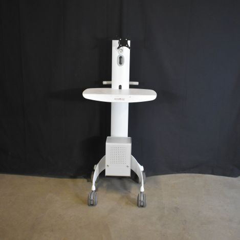 modo-Medical-Computer-Cart-Beige-Mixed-Materials