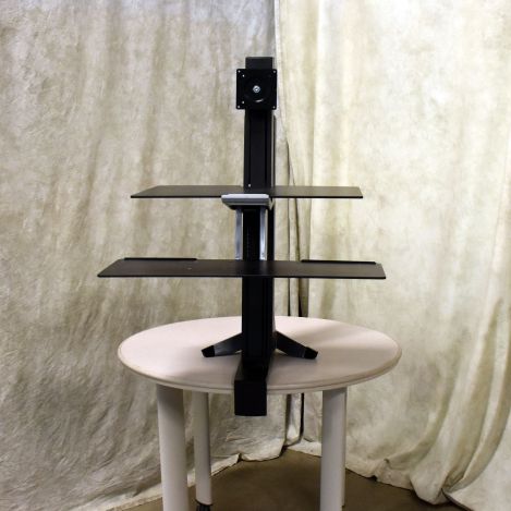 ERGOTRON-33-342-200-Double-Surface-Single-Monitor-Desk-Converter-Column ...