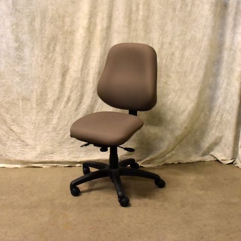 ErgoGenesis-BodyBilt-J2406-Office-Chair-3503-Latte-Fabric-Adjustable-No ...