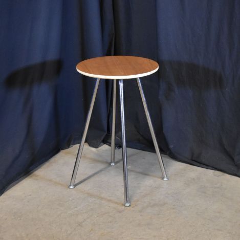 Herman-Miller-Swoop-Accent-Table-Natural-Colored-Laminate-Round-16"x16 ...