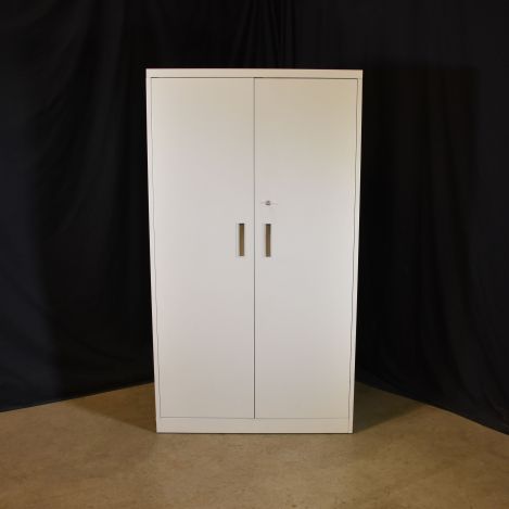Steelcase-73058105-Storage-Cabinet-7225-Sand-Colored-Metal-4-Shelf ...
