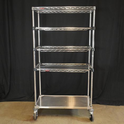 Eagle-Manufacturing-Freestanding-Silver-Colored-Metal-Open-Shelving-5 ...