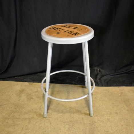 National-Public-Seating-6225-Stool-Brown-Colored-Composite