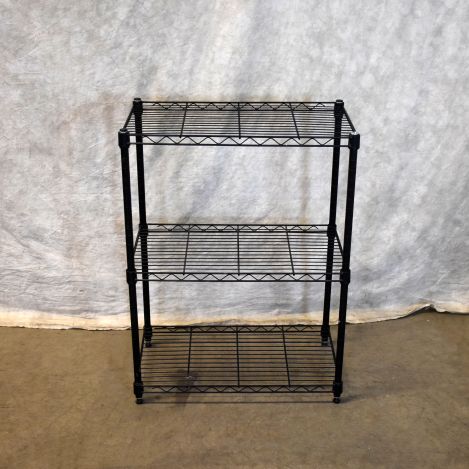 Freestanding-Black-Colored-Metal-Open-Shelving-3-Shelves-23.5"x13"x31"